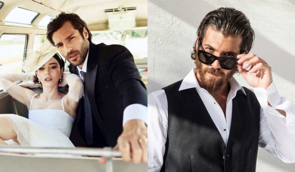 Il marito di Ozge Gurel l'attore Serkan Cayoglu è più bello di Can Yaman - Tuttouomini