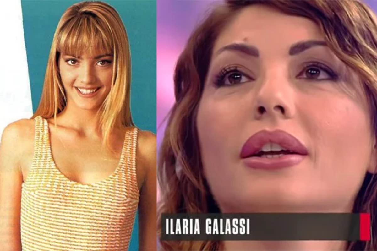 Ilaria Galassi cosa si è rifatta l'ex ragazza di Non è la Rai, notate ...