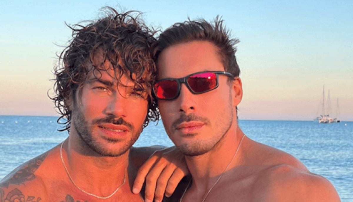 Claudio Sona e il fidanzato Nick Cornia ci fanno vedere tutto di loro ...