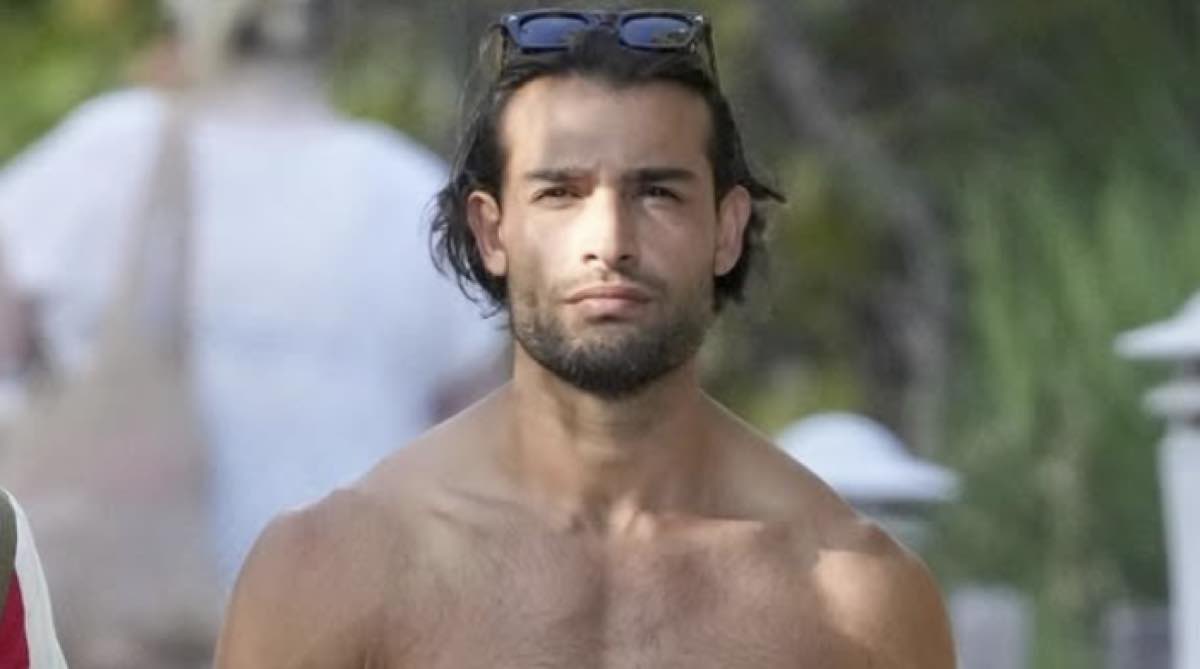 Sam Asghari di The Traitors mostra il suo bellissimo fisico a Miami ...